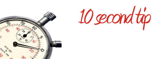 10 Second Tip – Configure Your Document Tabs In CS4 - Maddison Designs